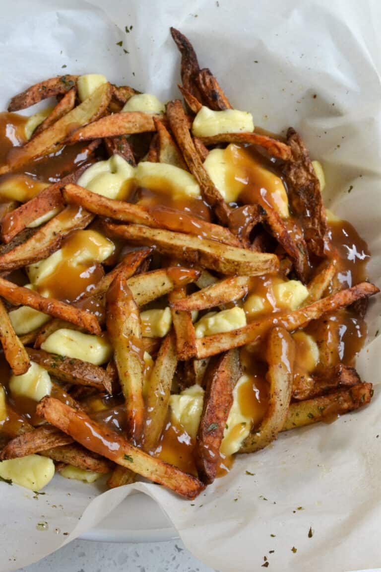 Canadian Poutine with Crispy Homemade Fries | Small Town Woman