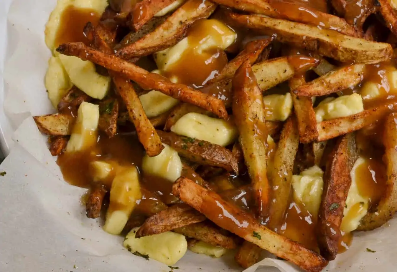 Canadian Poutine with Crispy Homemade Fries | Small Town Woman
