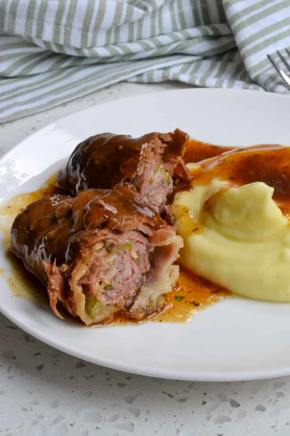 German Beef Rouladen - Small Town Woman