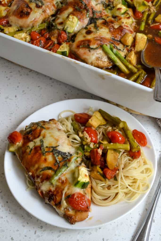 Balsamic Chicken and Vegetables | Small Town Woman