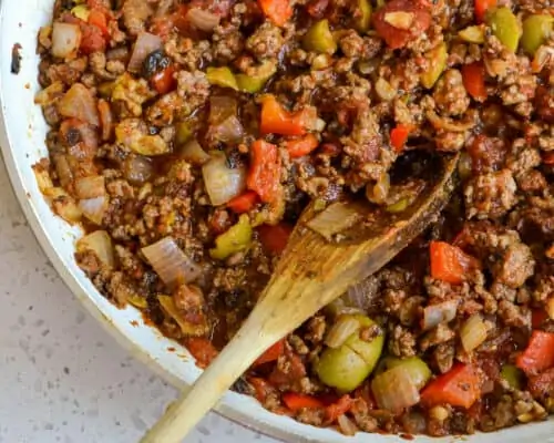 Cuban Picadillo | Small Town Woman