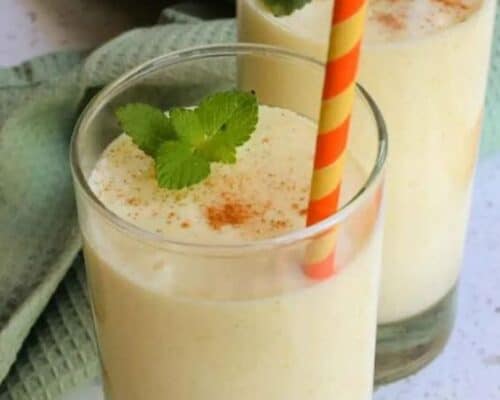 Easy Mango Lassi | Small Town Woman