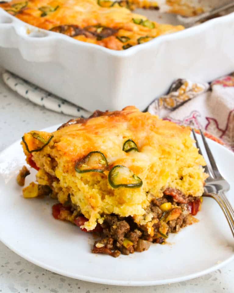 Tamale Pie Recipe with Cornbread Crust