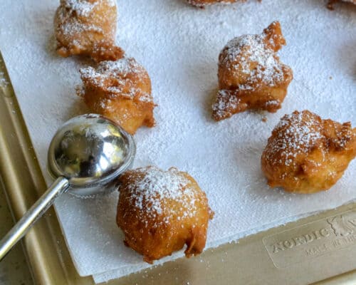Italian Zeppole - Small Town Woman