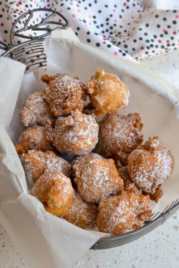 Italian Zeppole - Small Town Woman