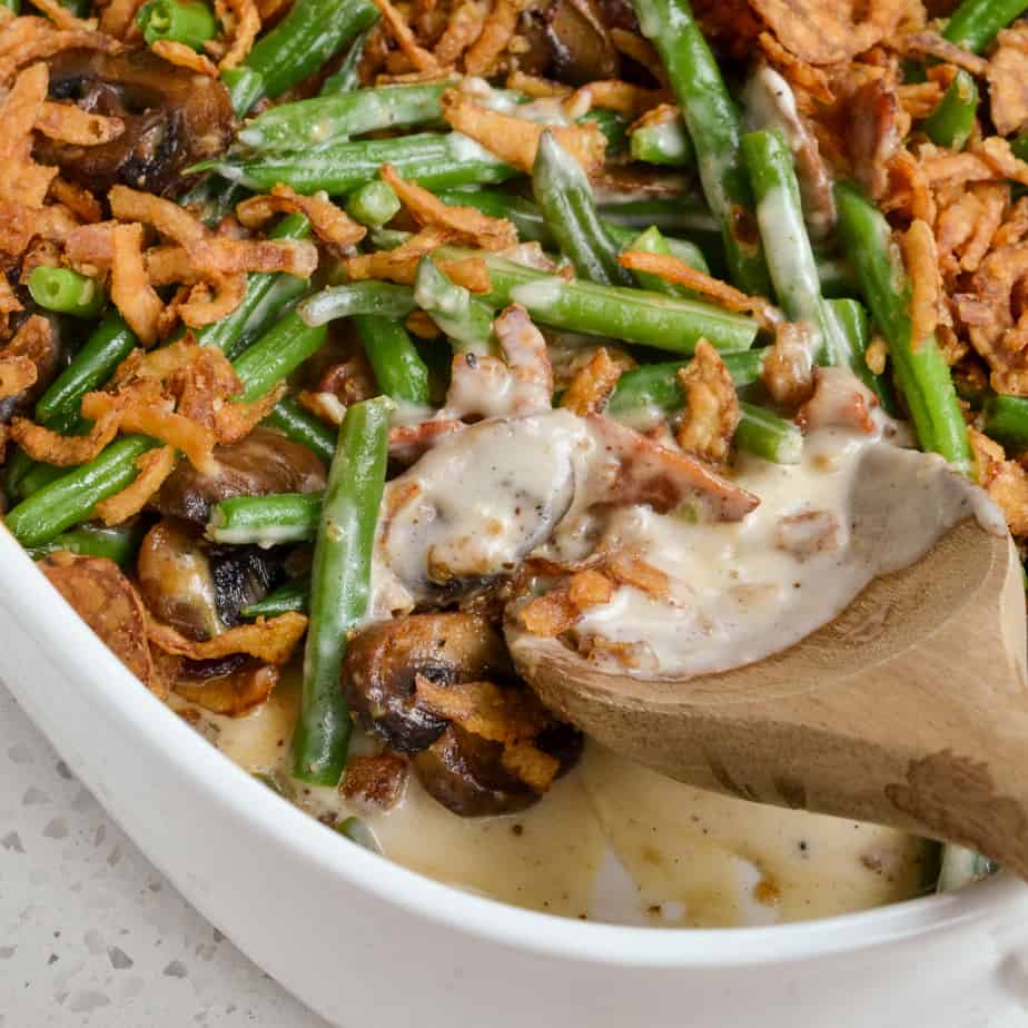 Green Bean Casserole From Scratch | Small Town Woman