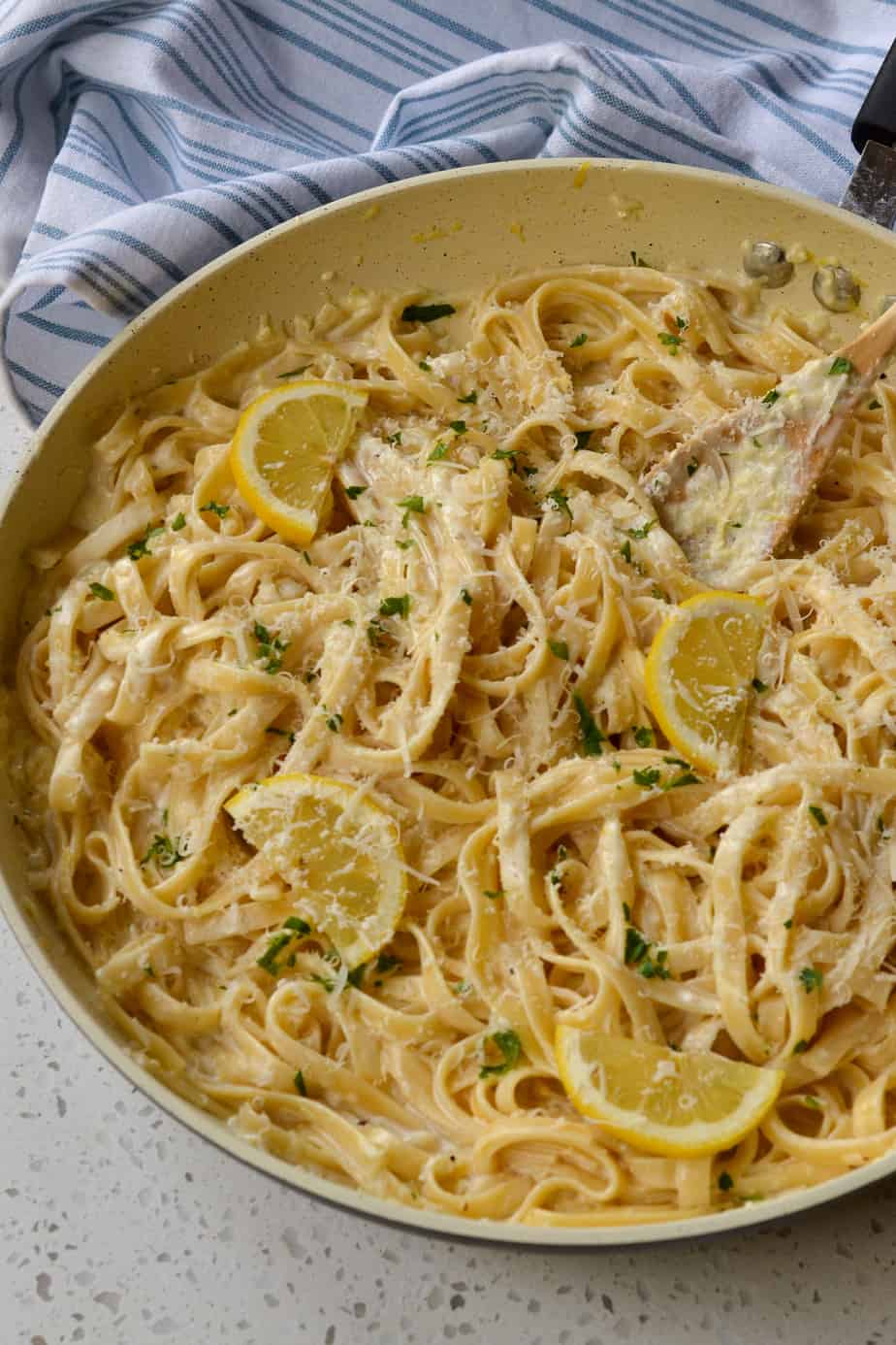 Lemon Pasta - Small Town Woman