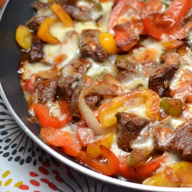 Steak and Cheese Skillet - Small Town Woman