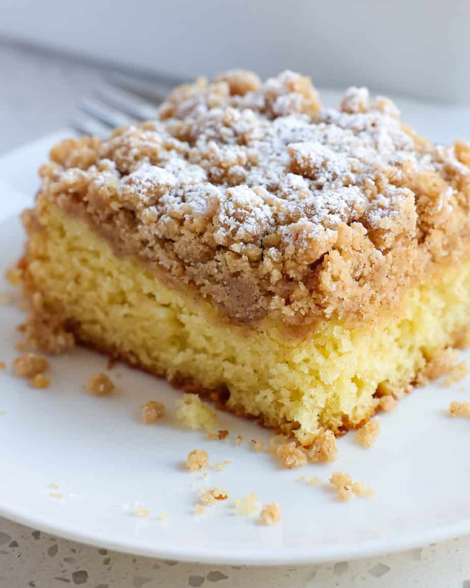 Buttery Crumb Cake New York Style