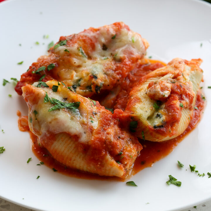Ricotta Stuffed Shells - Small Town Woman
