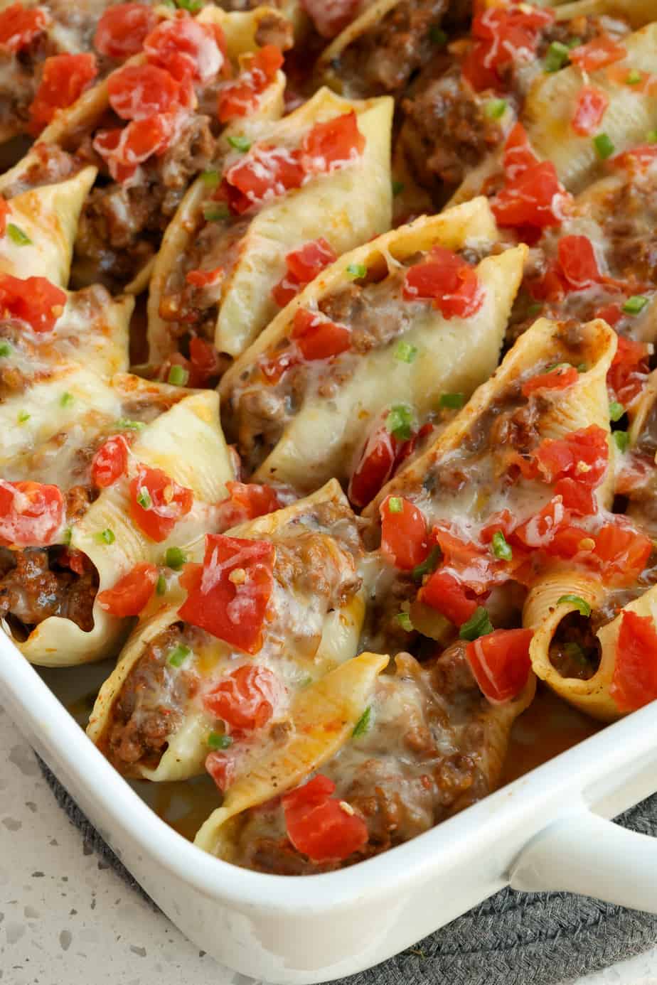 Taco Stuffed Shells - Small Town Woman