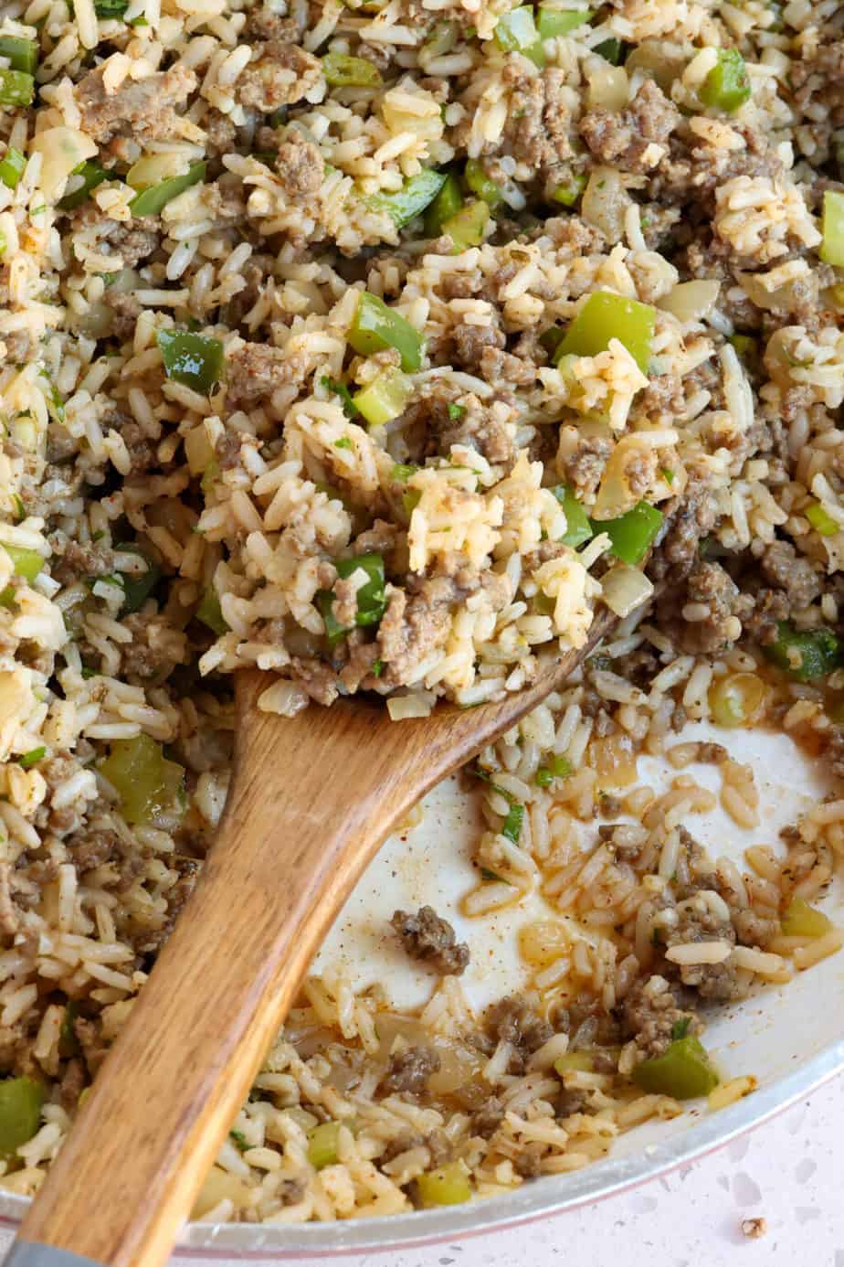 Cajun Dirty Rice | Small Town Woman