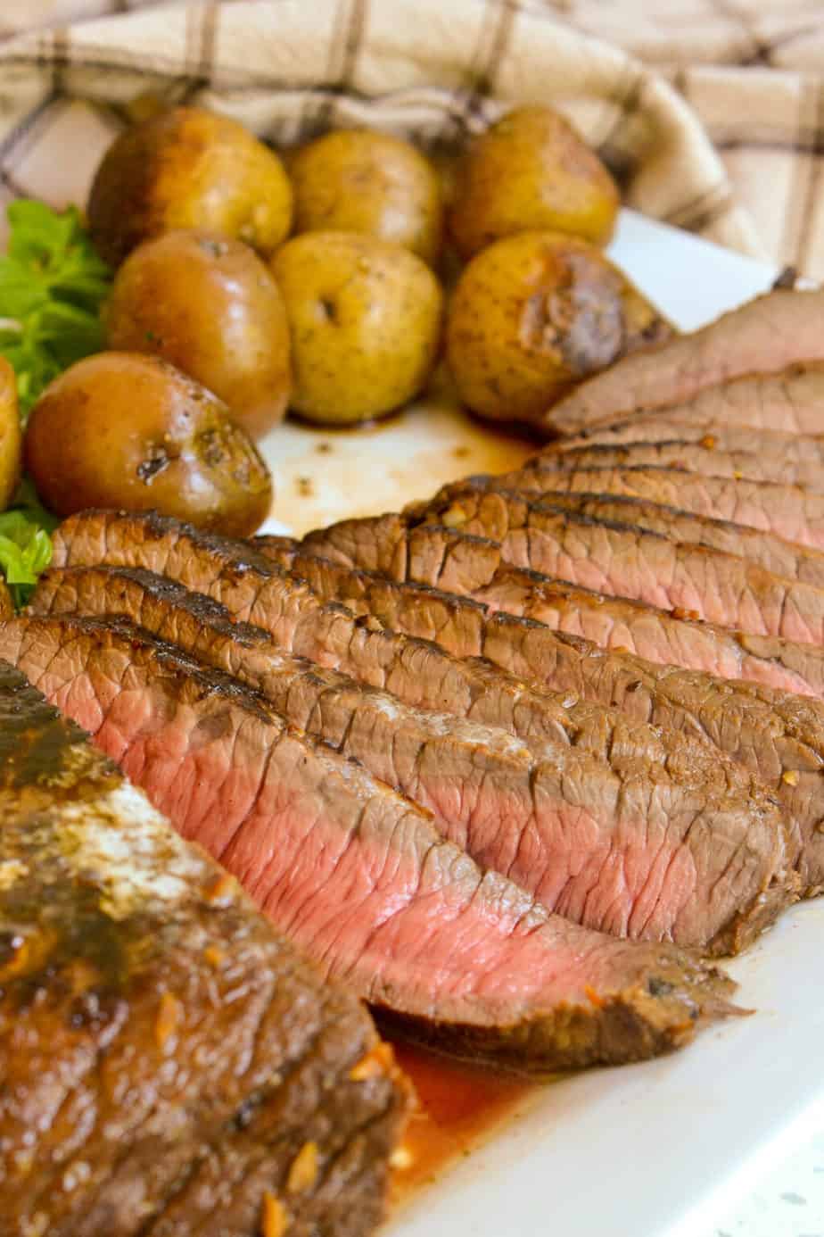 Juicy London Broil made Easy on the Stovetop