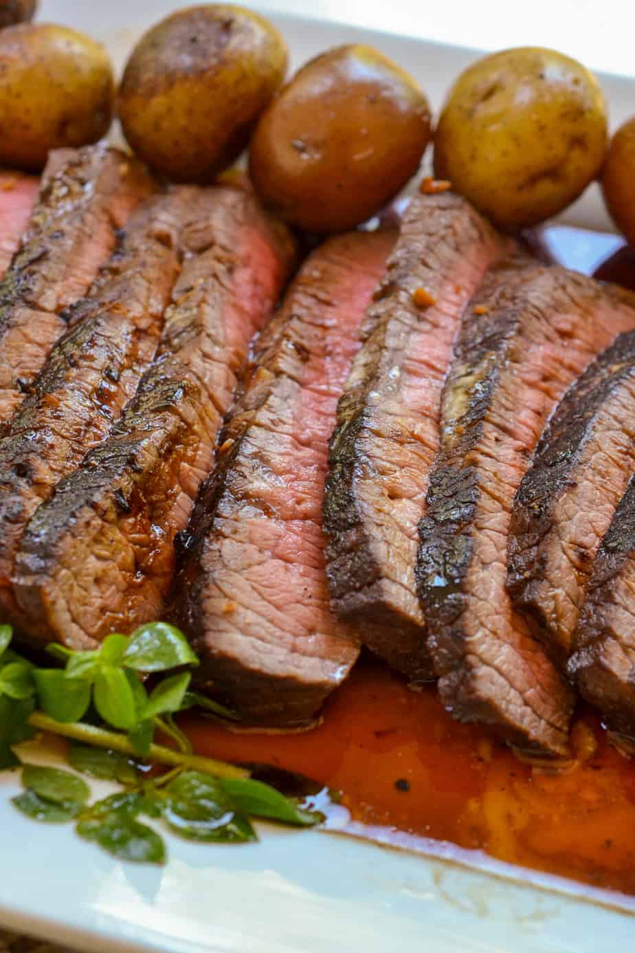 Juicy London Broil made Easy on the Stovetop
