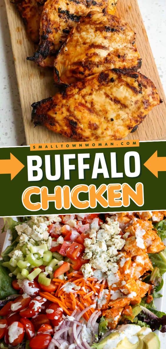 Easy Grilled Buffalo Chicken
