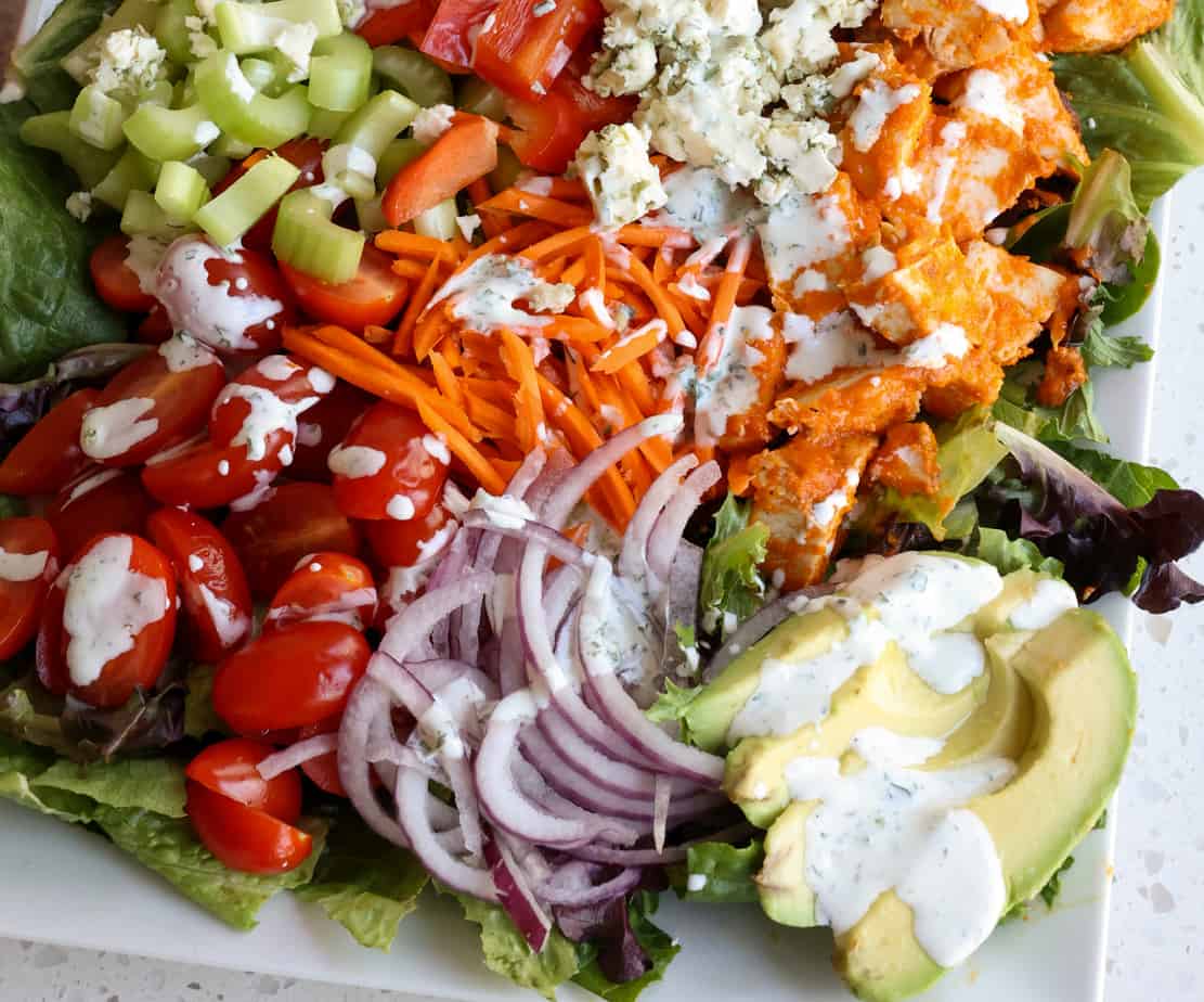 Buffalo Chicken Salad - Small Town Woman