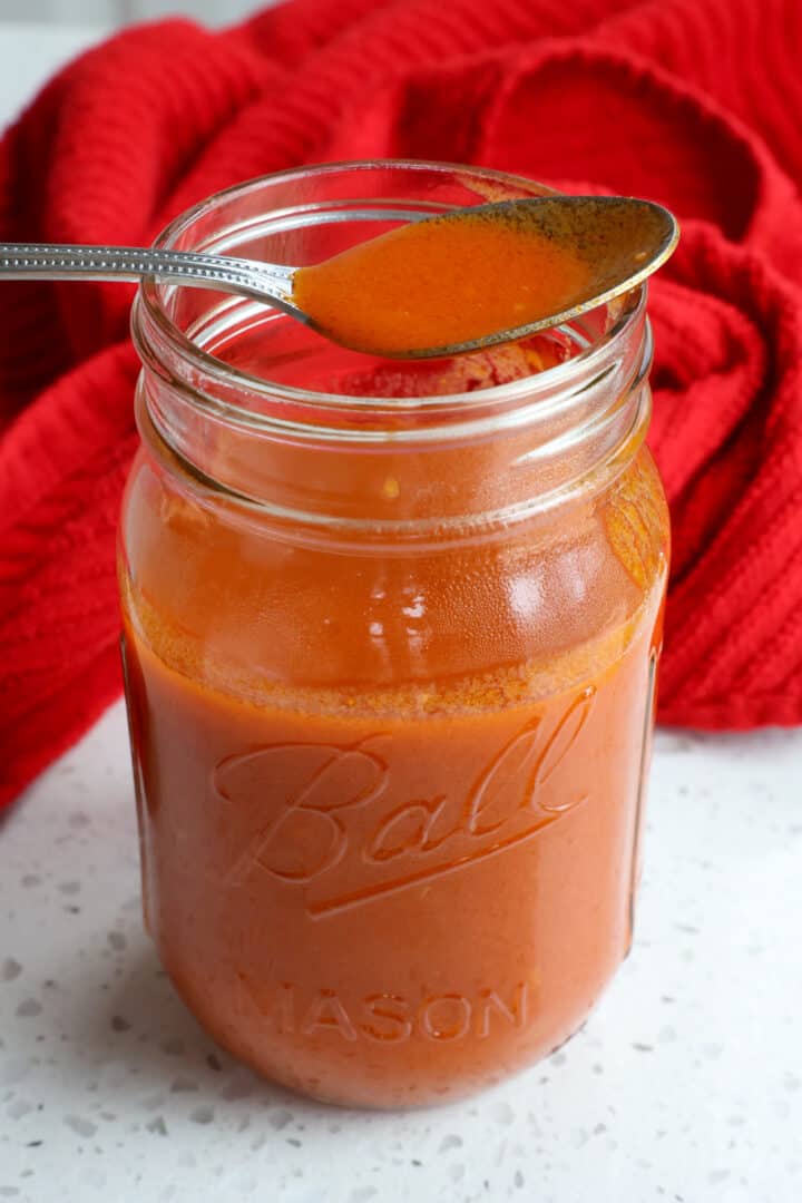 Easy Buffalo Sauce Recipe | Small Town Woman