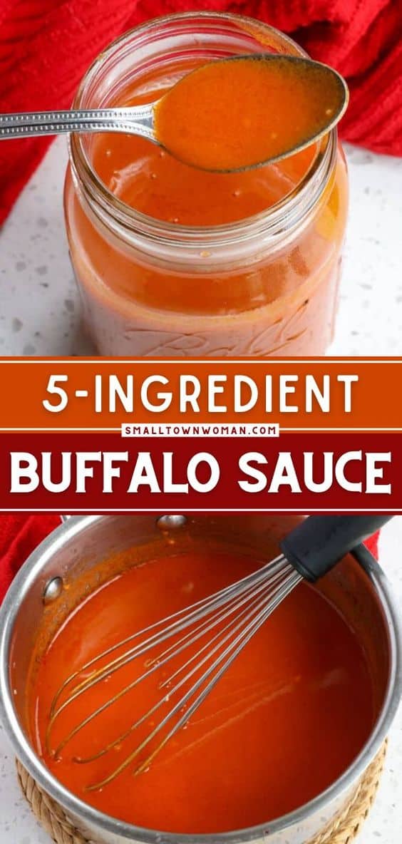 Easy Buffalo Sauce Recipe | Small Town Woman