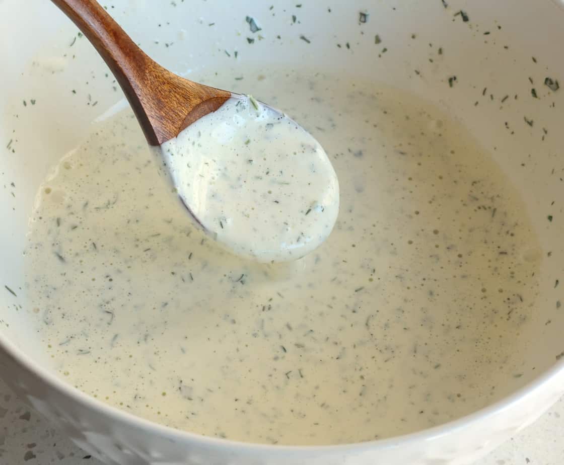 Homemade Ranch Dressing Recipe | Small Town Woman