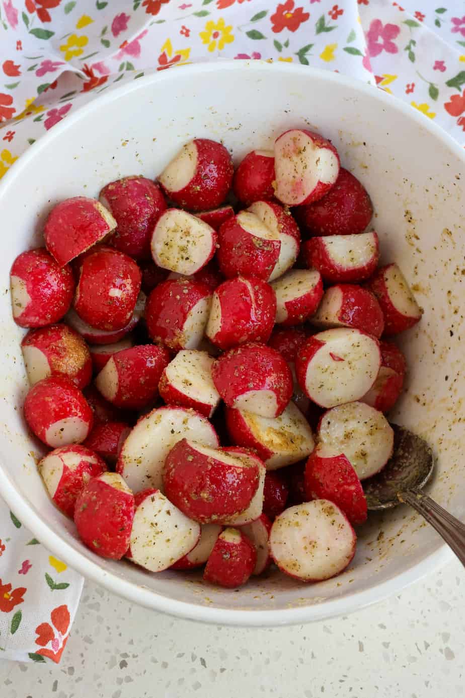 Roasted Radishes - Small Town Woman