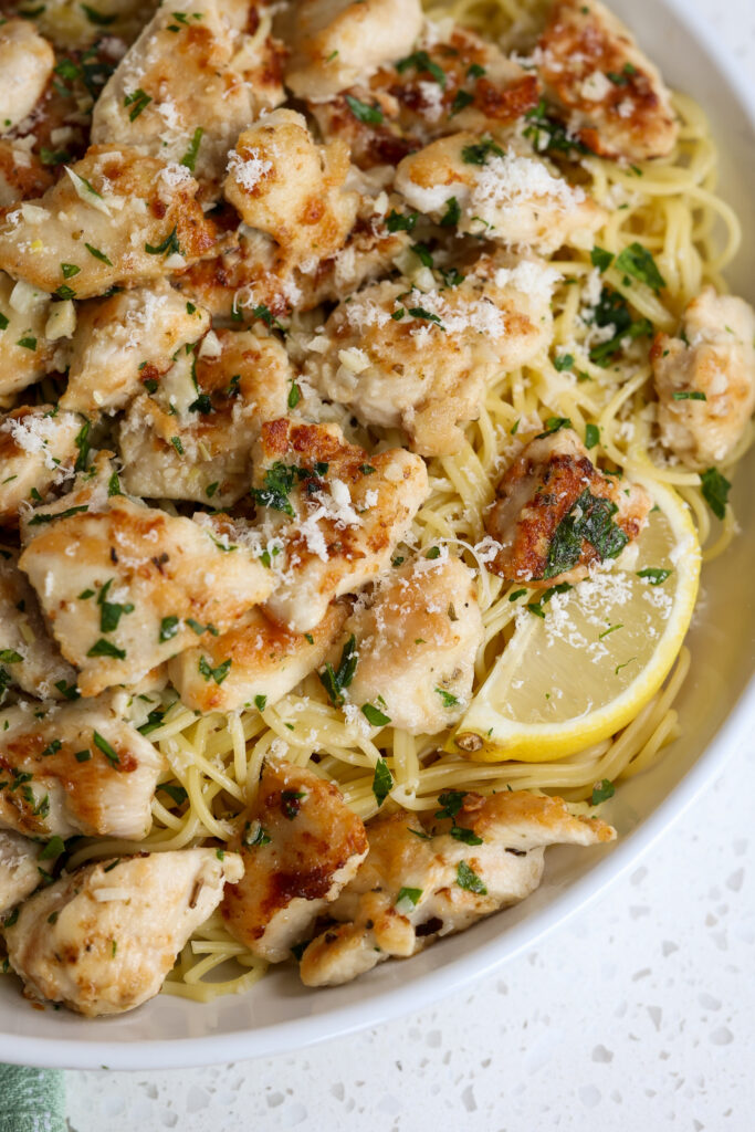 Chicken Scampi Pasta Recipe | Small Town Woman