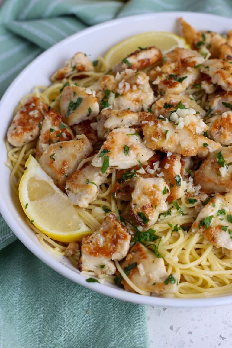 Chicken Scampi Pasta Recipe | Small Town Woman