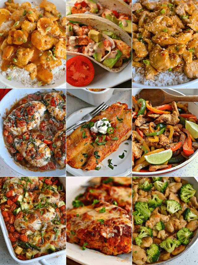 Easy Chicken Dinners for the Family - Small Town Woman