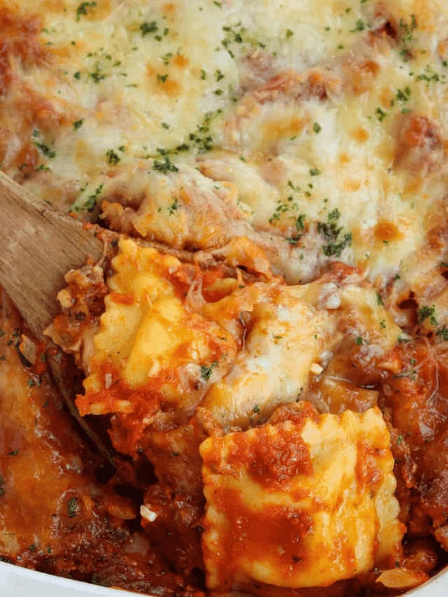 Baked Ravioli Small Town Woman