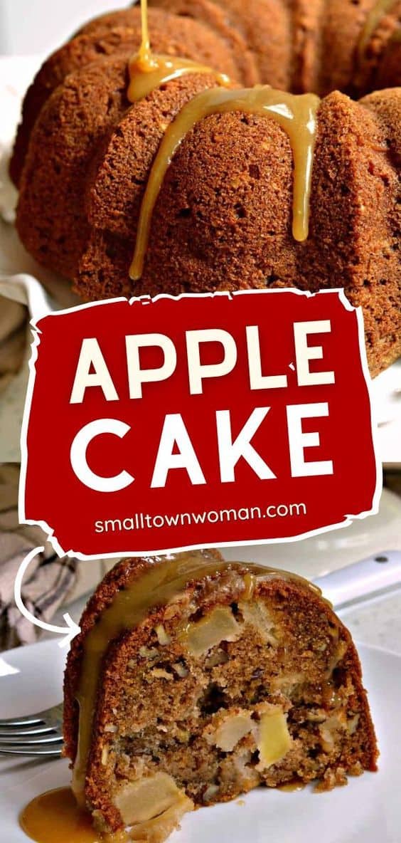 Grandma's Apple Cake | Small Town Woman