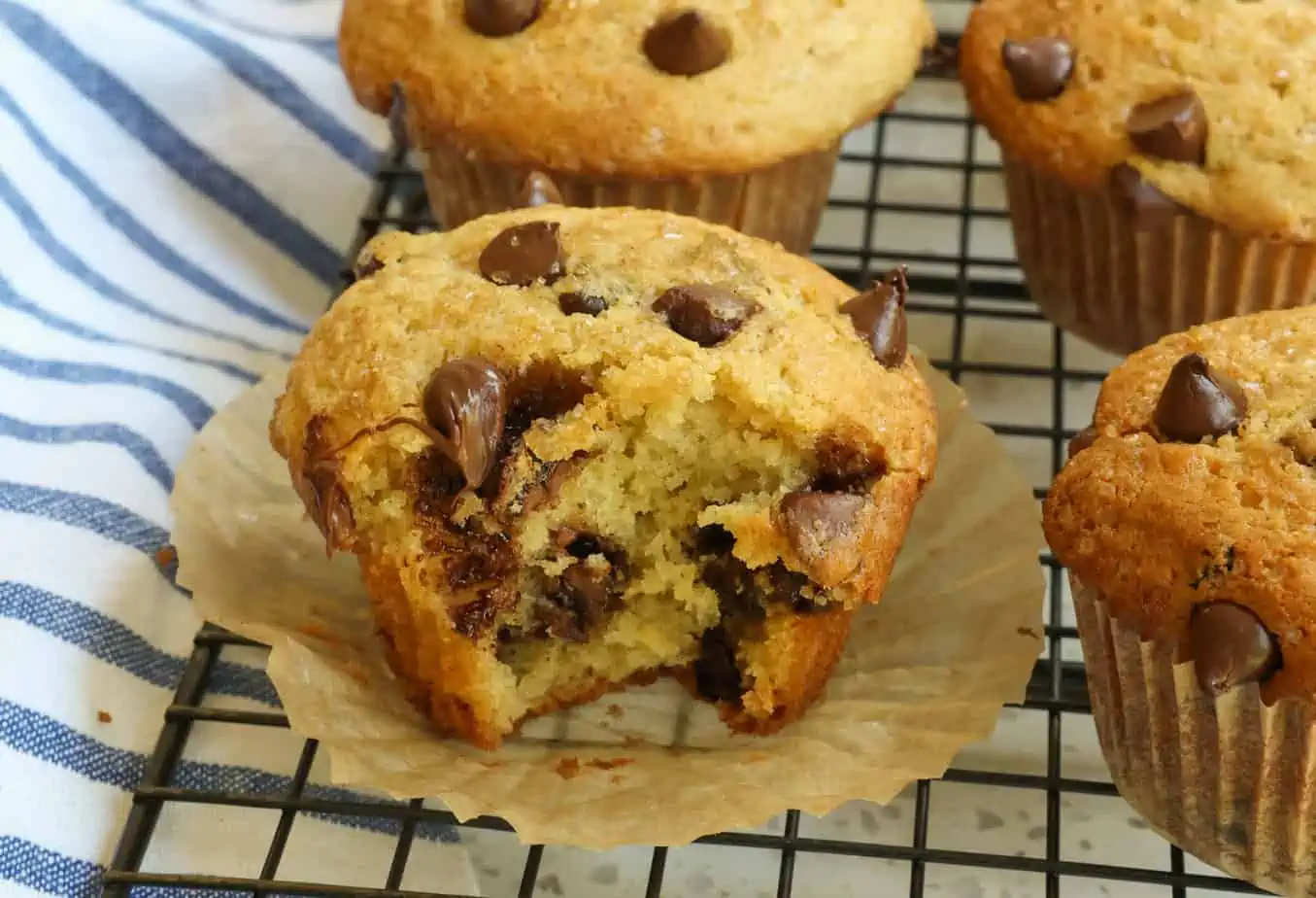 Chocolate Chip Muffins - Small Town Woman