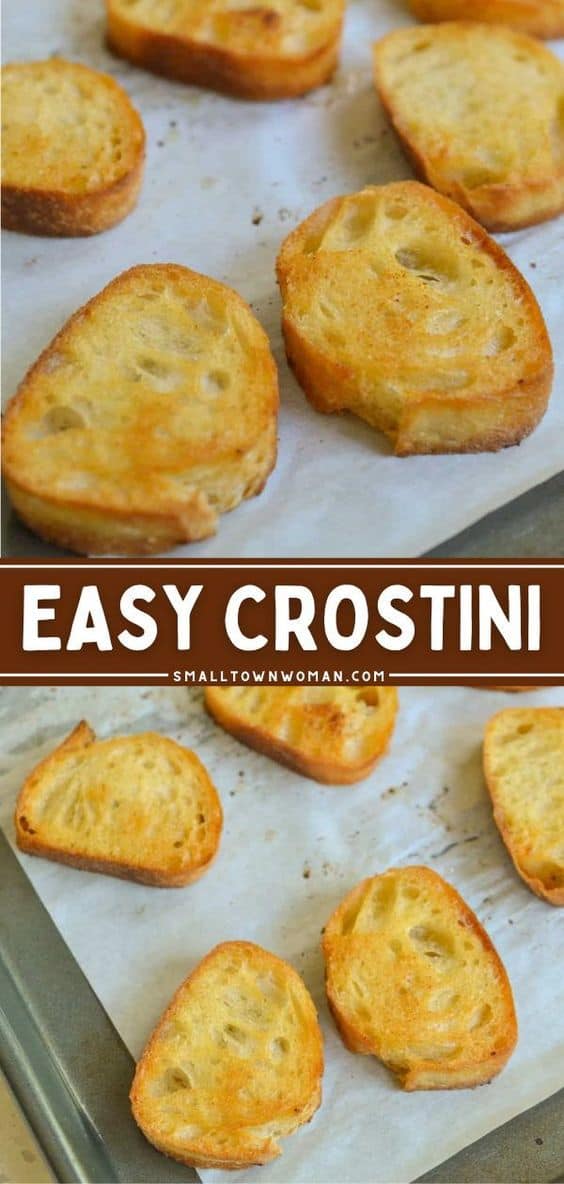 Easy Crostini - Small Town Woman