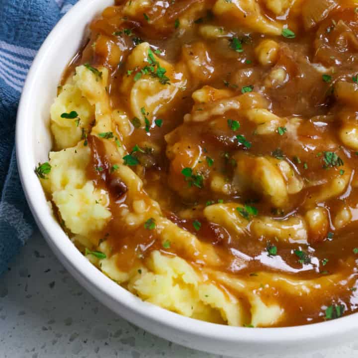 Easy Onion Gravy Recipe