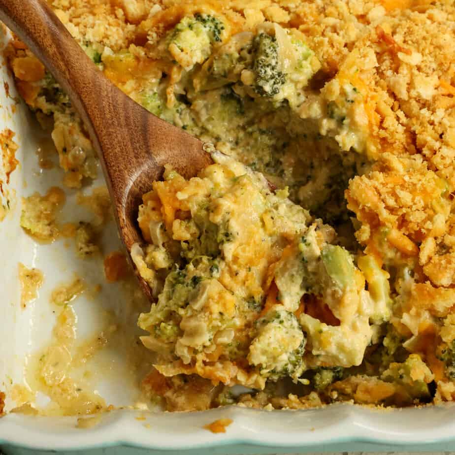 Broccoli Cheese Casserole - Small Town Woman