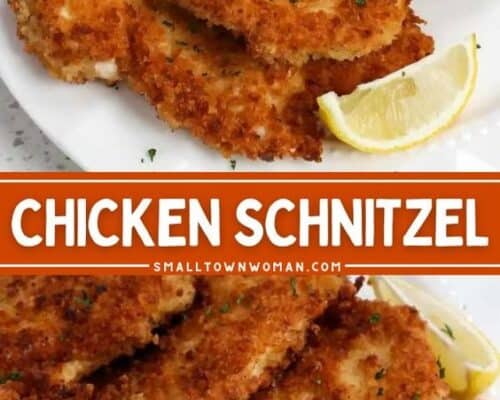 Chicken Schnitzel Recipe | Small Town Woman
