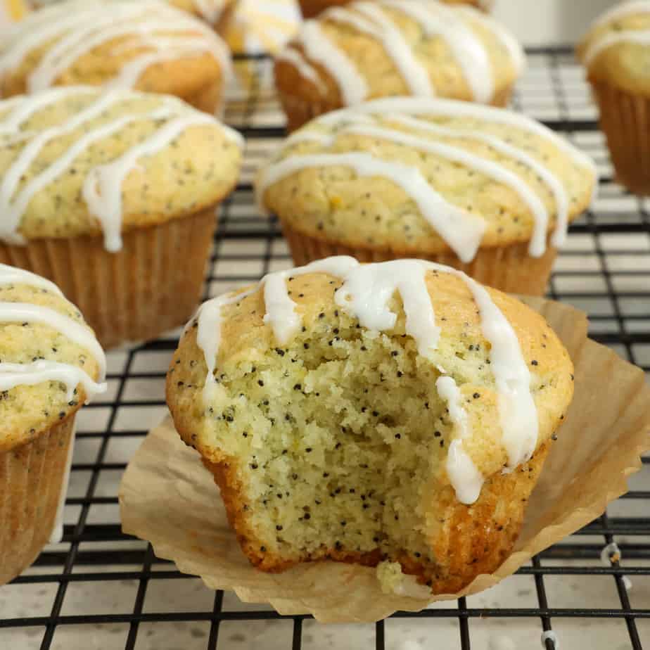 Lemon Poppy Seed Muffins - Small Town Woman
