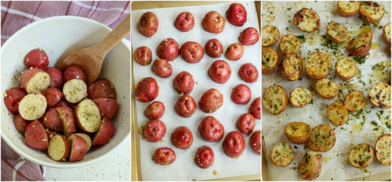 Roasted Red Potatoes Recipe | Small Town Woman