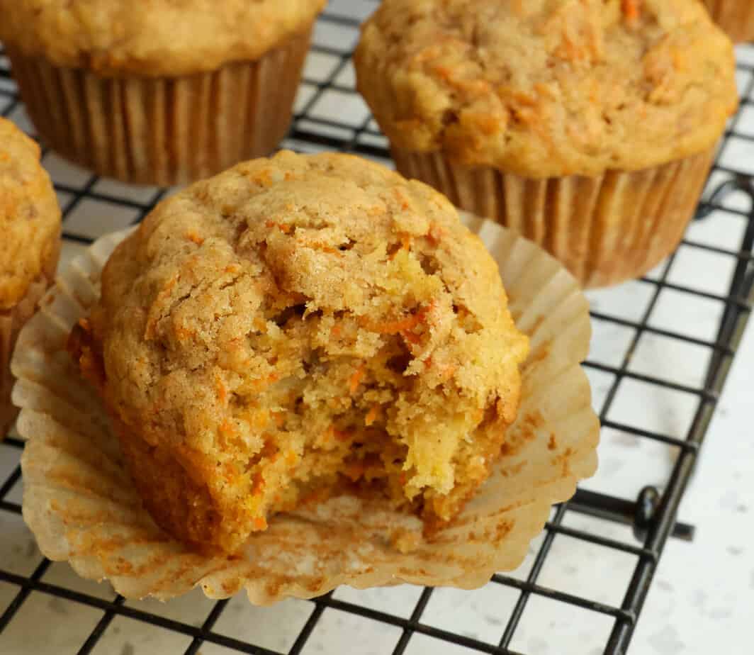 Carrot Muffins Recipe