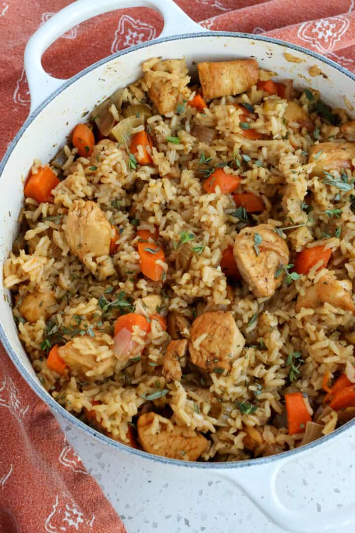 Easy Chicken and Rice | Small Town Woman