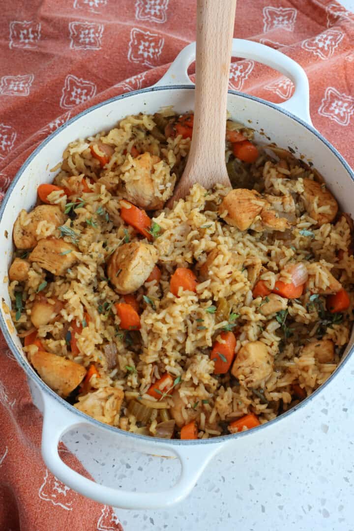 Easy Chicken and Rice | Small Town Woman