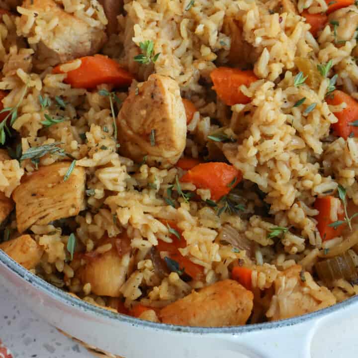 Easy Chicken and Rice | Small Town Woman