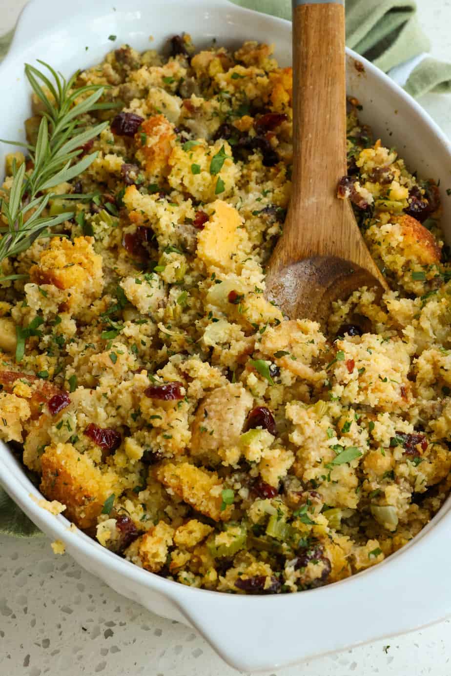 Southern Cornbread Dressing | Small Town Woman
