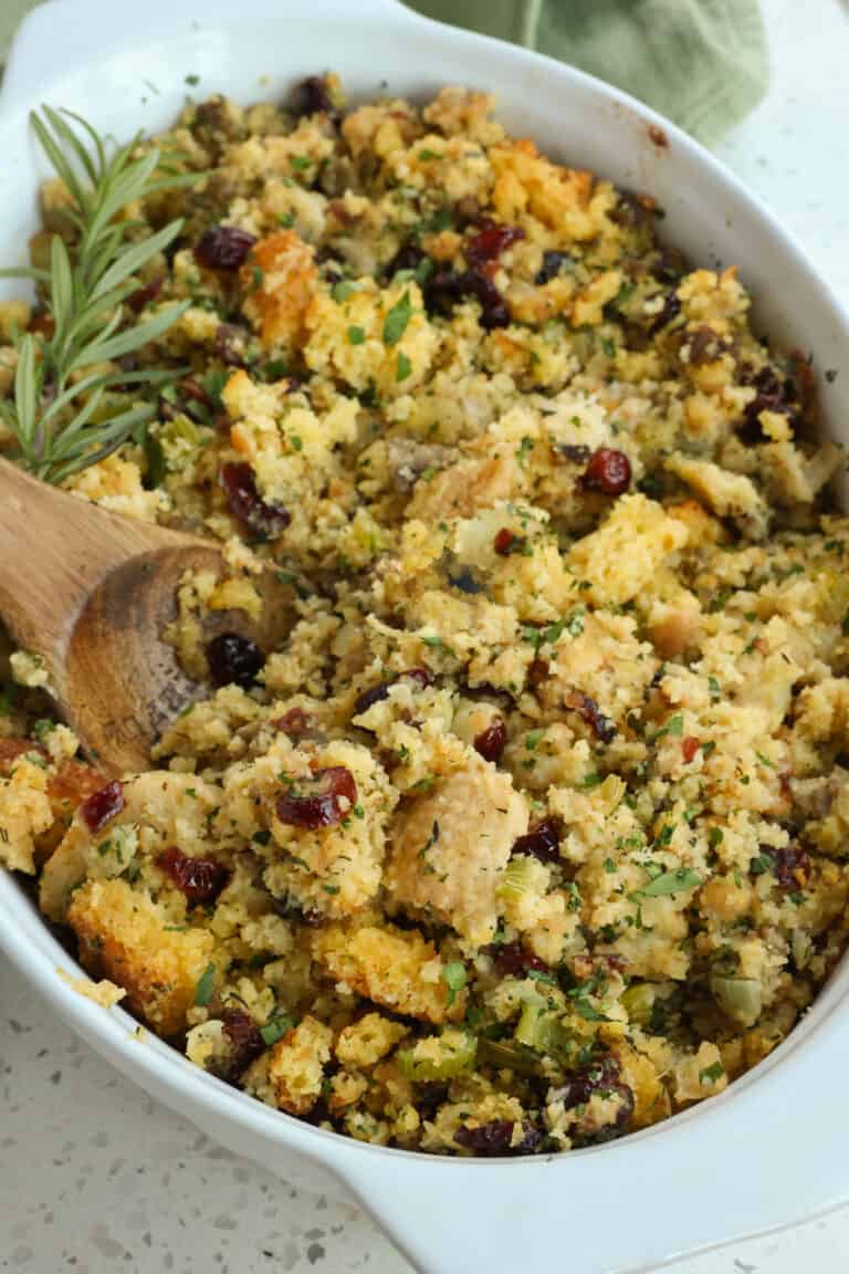 Southern Cornbread Dressing | Small Town Woman
