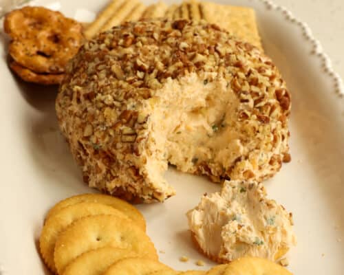 Classic Cheese Ball Recipe | Small Town Woman
