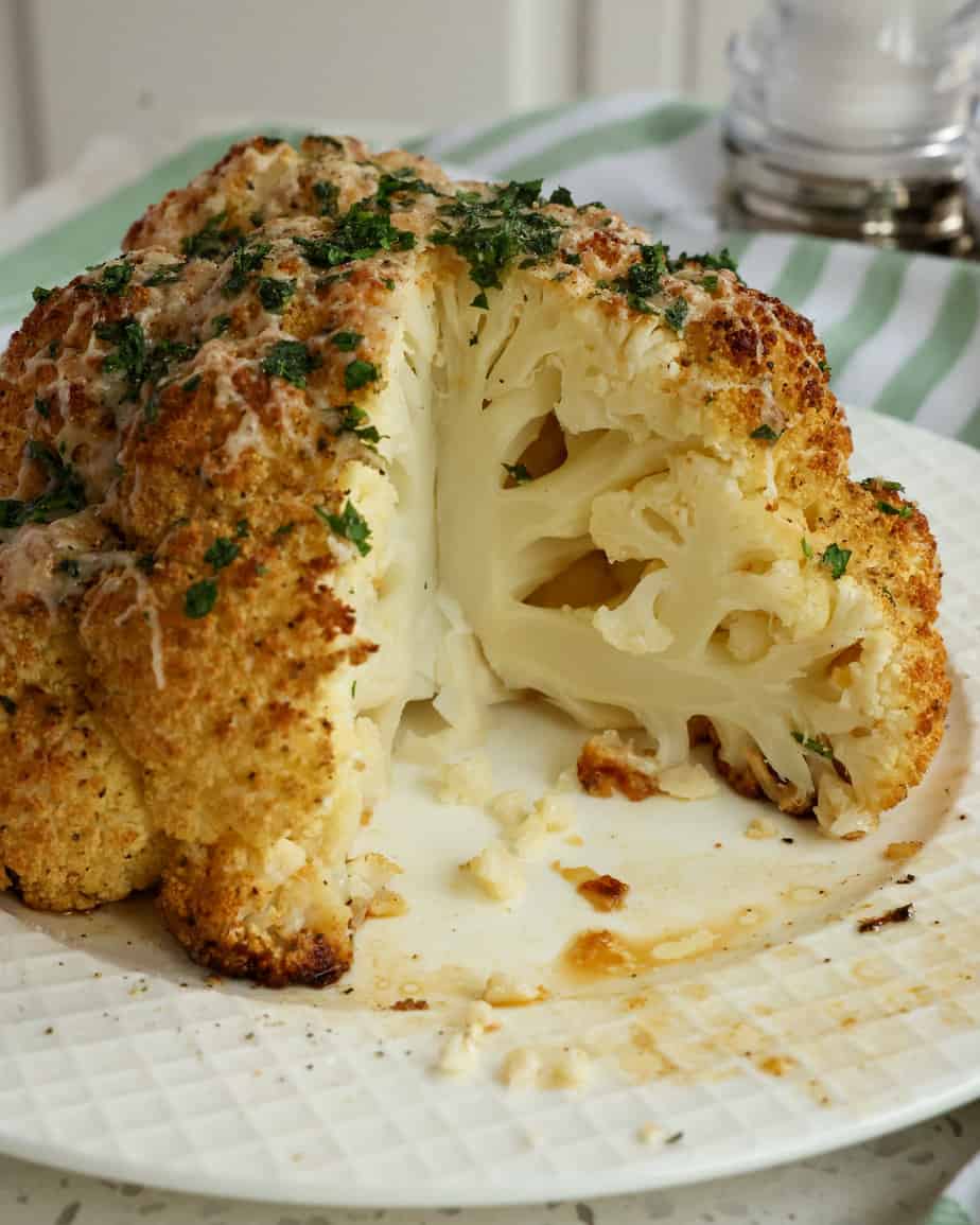 Roasted Cauliflower Head