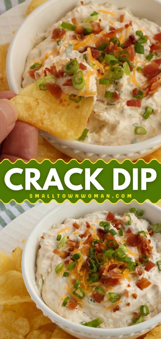 Easy Crack Dip Recipe | Small Town Woman