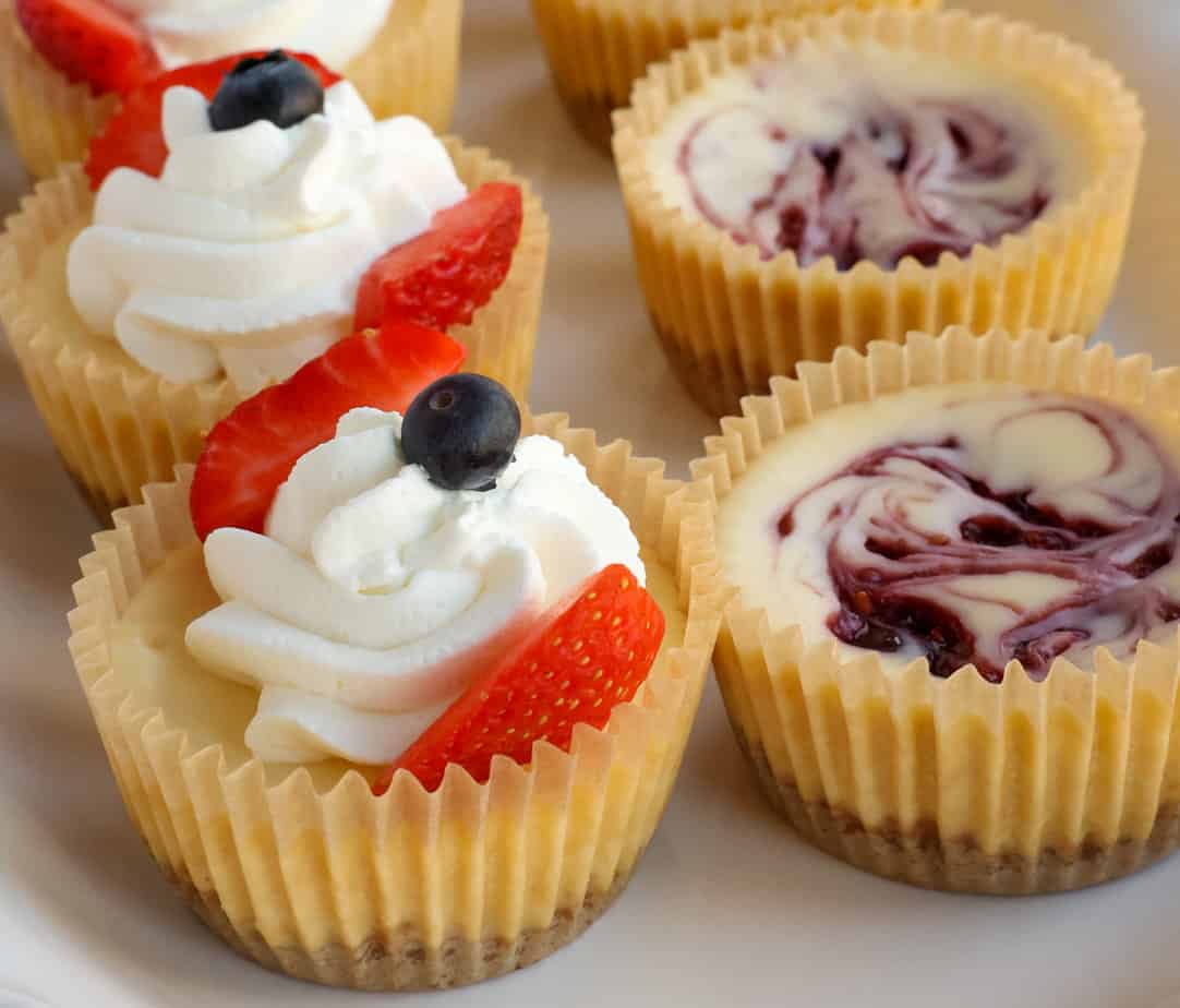 Mini Cheesecakes Recipe | Small Town Woman