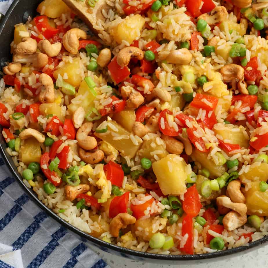Thai Pineapple Fried Rice | Small Town Woman
