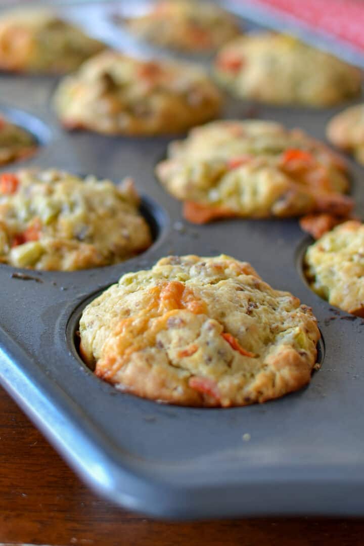 Loaded Breakfast Muffins | Small Town Woman