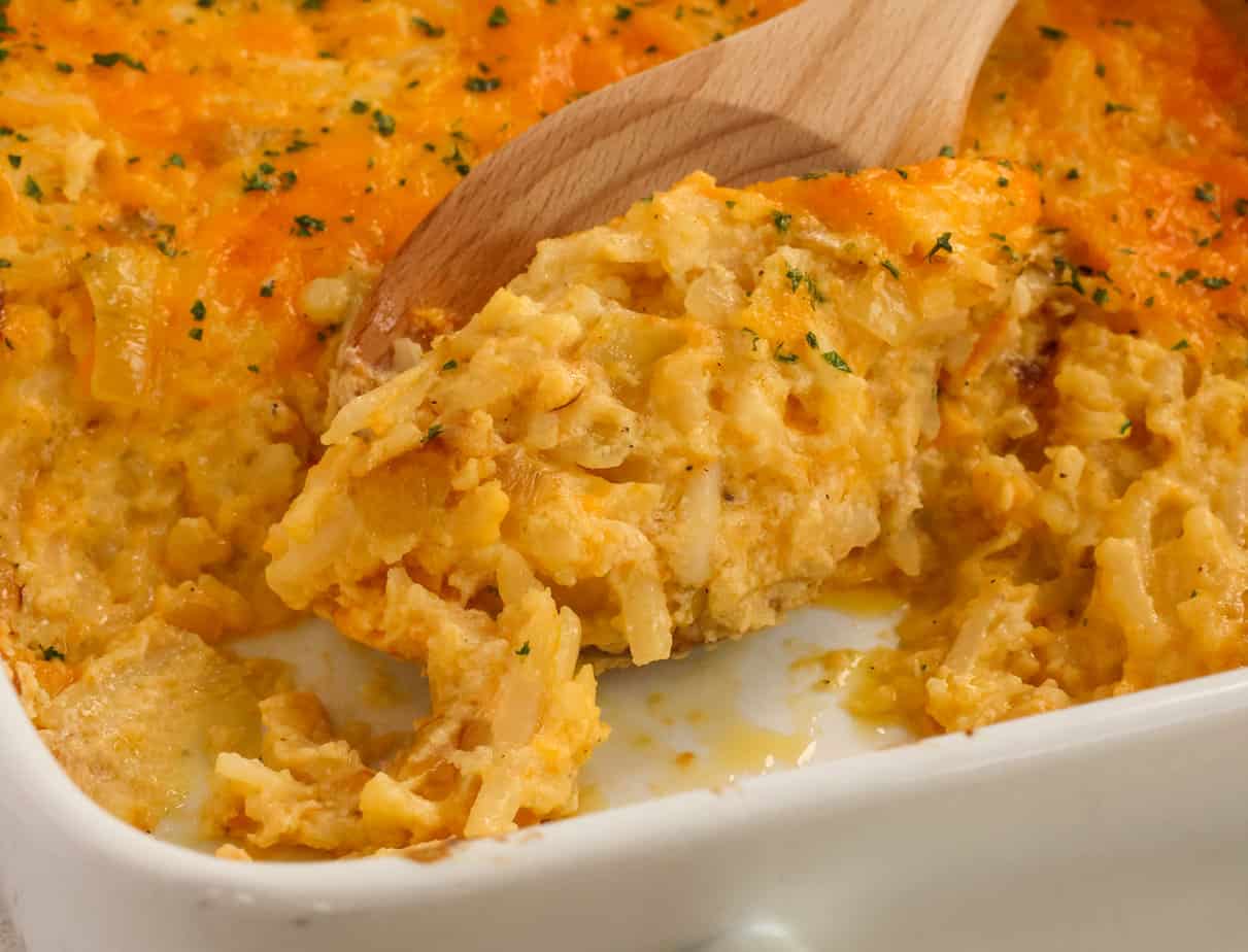 Cheese Hash Brown Bake