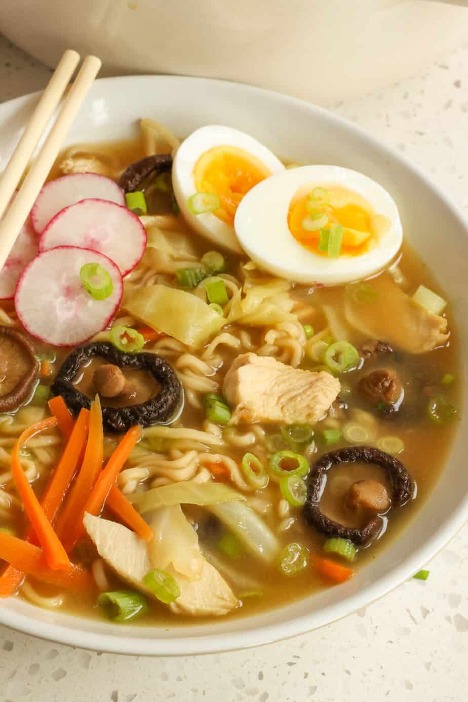 Easy Chicken Ramen | Small Town Woman